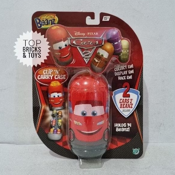 Mighty Beanz Disney Pixar Cars 2 Clip n Estuche De Transporte | Shopee ...