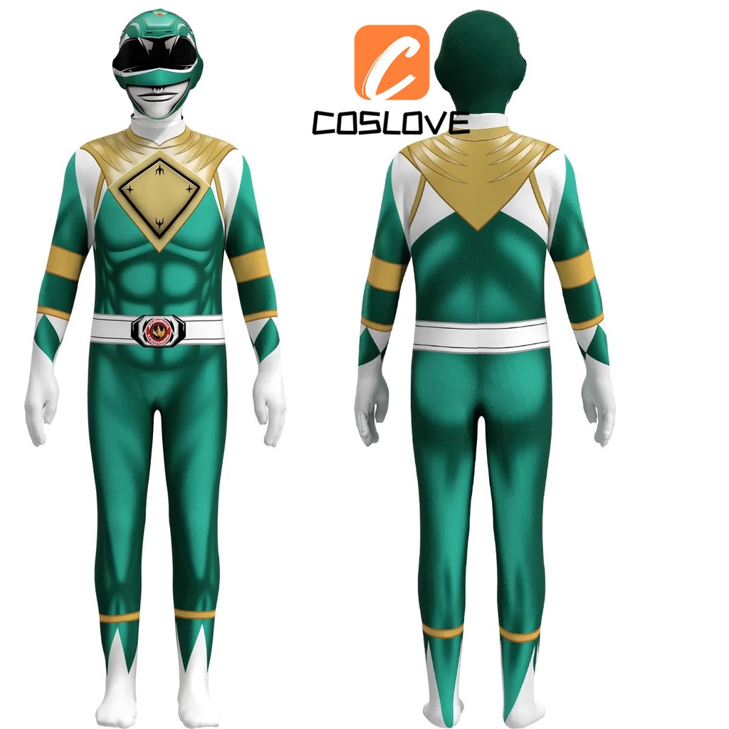 Mighty Morphin Power Rangers Disfraz De Adulto Para Niños , Cosplay ...