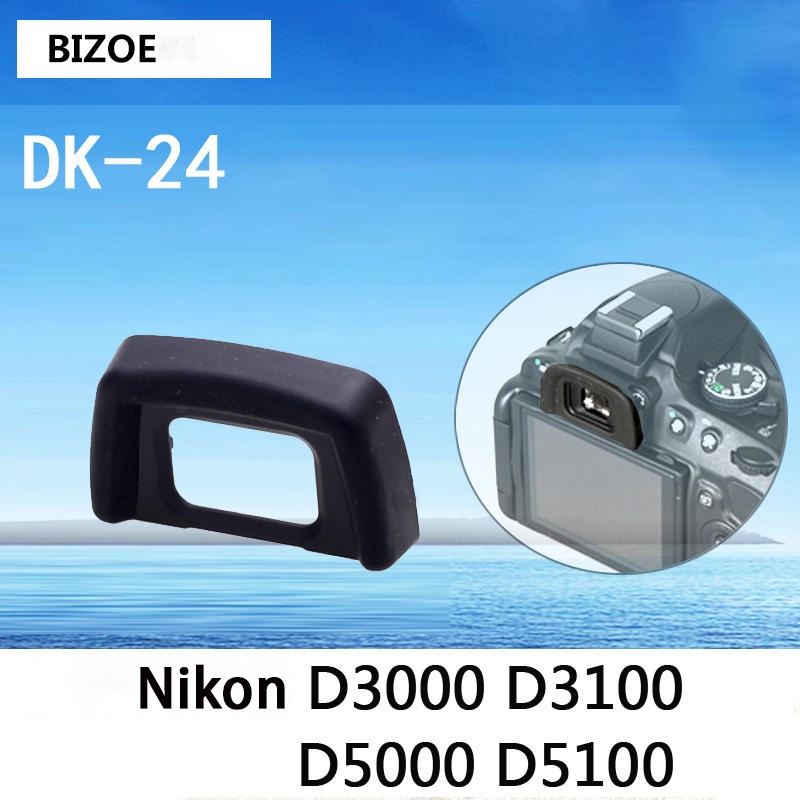 BIZOE DK-24 Ocular De La Cámara Visor De Goma Para Nikon D3000/D3100/D5000/D5100 | Shopee Colombia
