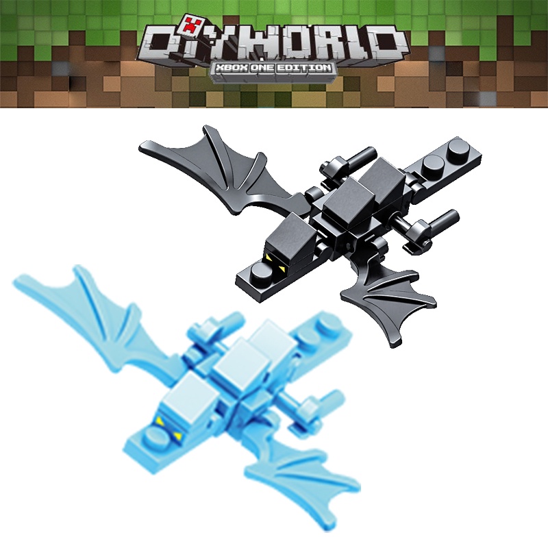 1pcs Compatible Lego Minecraft Dragon Juguetes De Construcción Para ...