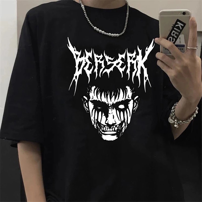 Camiseta Ropa Hombre y2k casual vintage Blanca anime | Shopee Colombia