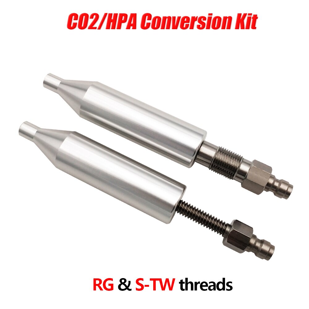 Kit De Conversión Neumática De CO2 HPA , Roscas S-TW Y RG Airsoft , BB ...