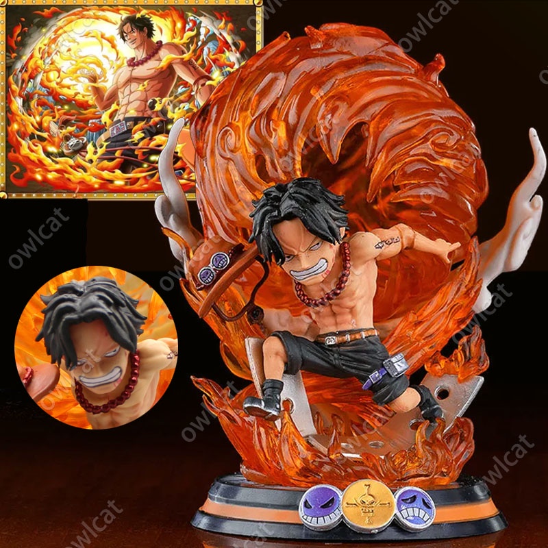 One Piece Fire Fist Ace (Batalla Vs Blackbeard Ver .) Flame Emperor ...