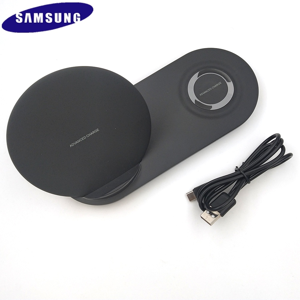 Cargador Inalámbrico Original Samsung EP-N6100 2in1 Base De Carga Dual ...