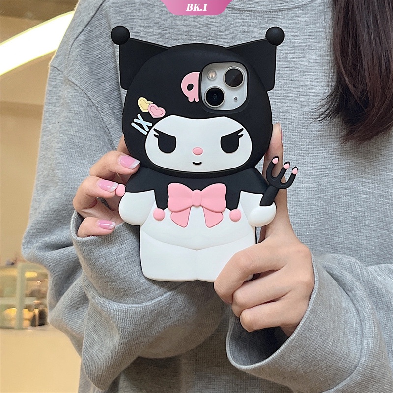 3D Dibujos Animados Sanrio Hello Kitty Kuromi gel De Sílice Suave ...