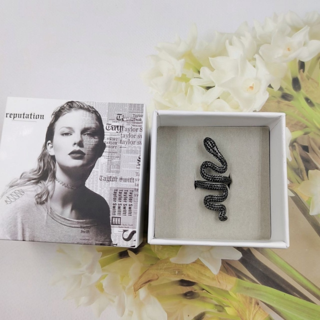 Taylor Swift-Anillo De Diamantes Completo , Ajustable En Forma De ...