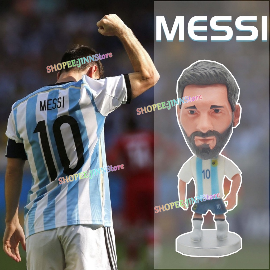 Figura De Juguete MECCI Ronaldo Mbappe Acción De PVC Mini Fútbol ...