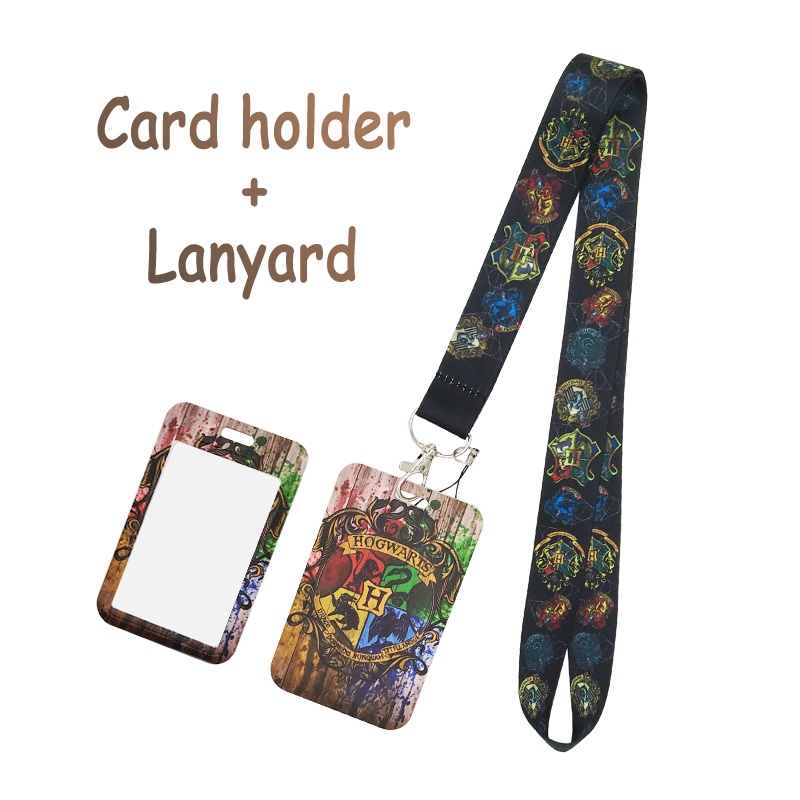 Harry Potter Magic School ID Card Holder Con Cordón Para El Cuello ...