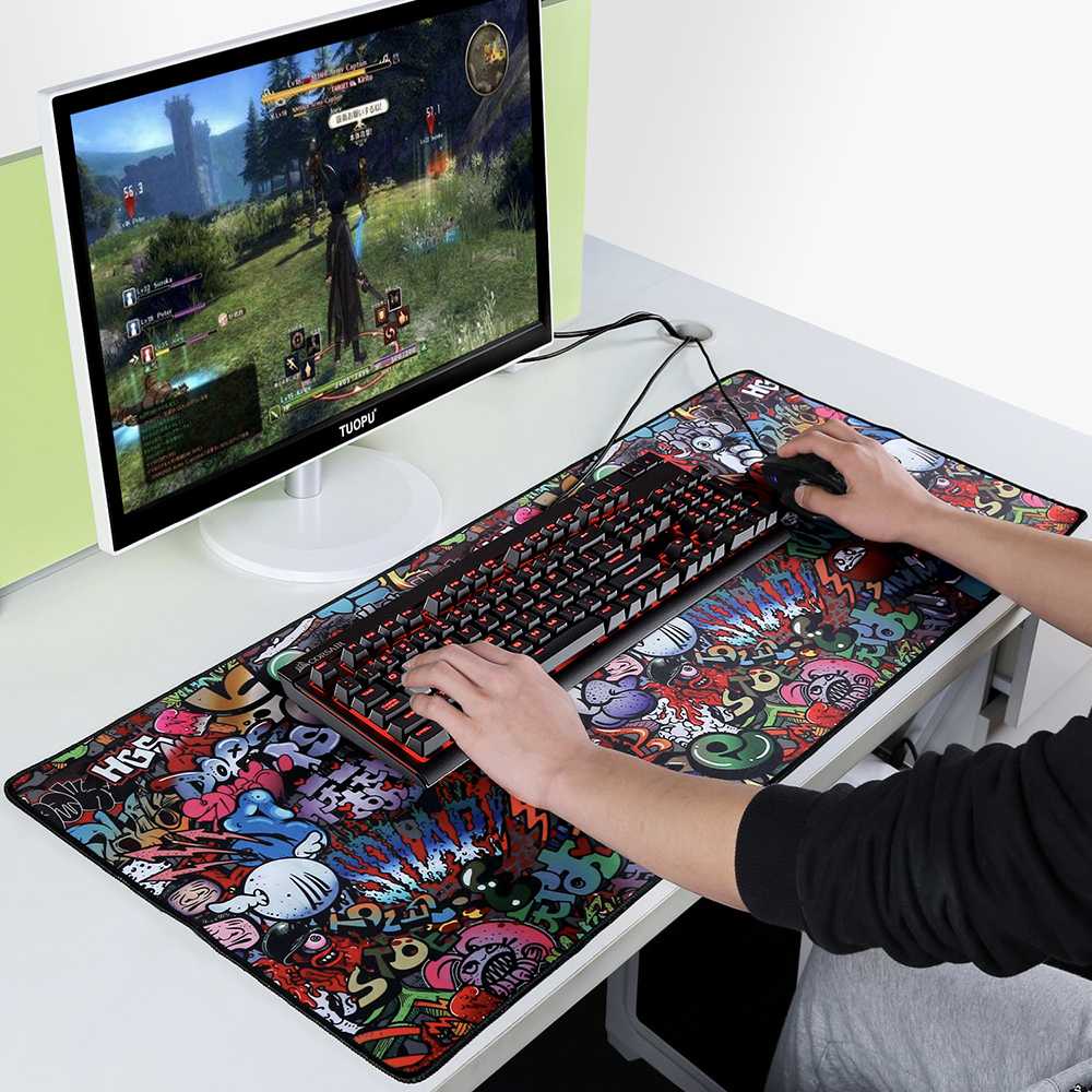 EASYIDEA Alfombrilla De Ratón Para Juegos Escritorio-EI25 Motivo De ...