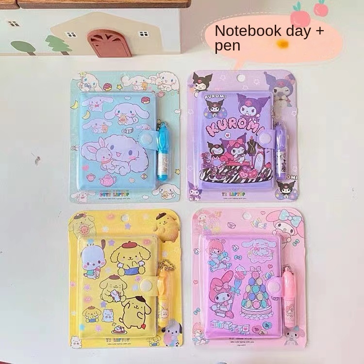 Sanrio Mini Manual Set Cuaderno Conveniente Diario Estudiante Bloc De ...