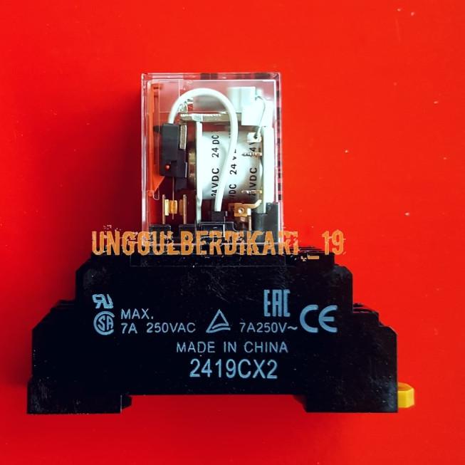 1set MY2N-GS DC 24DC 24VDC 24VDC 24VDC 24VDC Omron Relay Socket ...