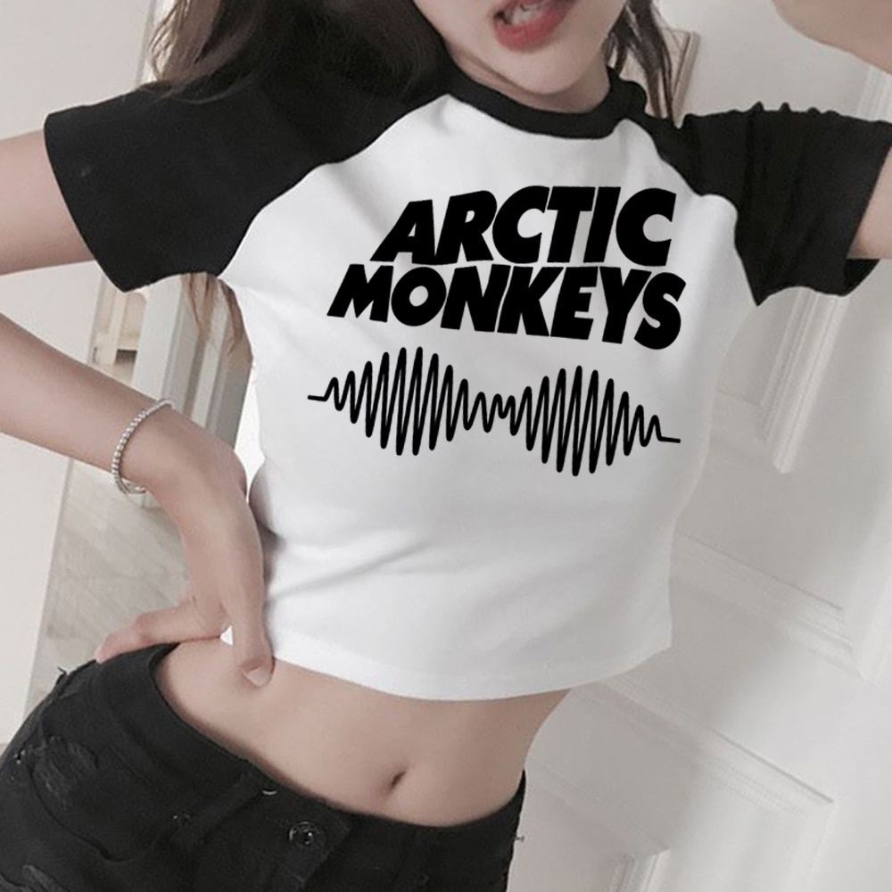 Monos Árticos yk2 trashy crop top Chica streetwear 90s manga yk2 ...