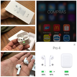 Audífonos Bluetooth inalámbricos Air pro4 Mini Bluetooth para Android ...
