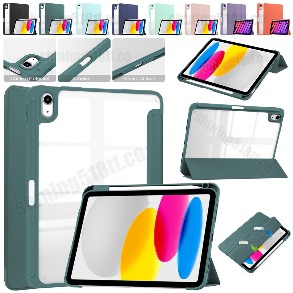 Para iPad mini 6 Air 4 5 Pro 11 10.9 12.9 2018 7th/8th/9th/10th Generation 10.2 2019/2020/2021 ...