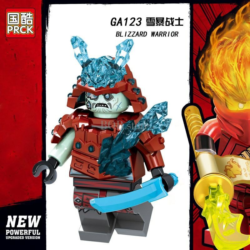 Lego Ninjago Blizzard Fire Sign Minifigure Ninja Movie Kai Loki Broly ...