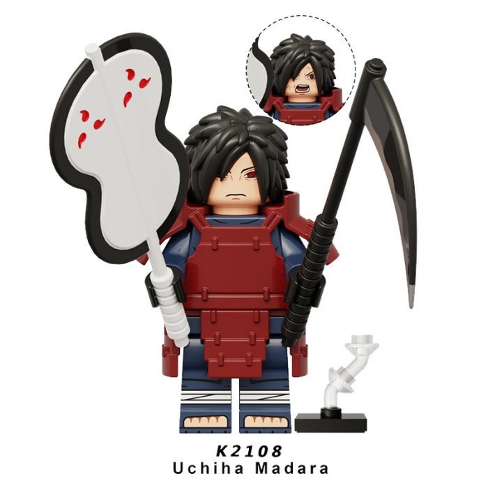 Minifigura Lego Madara Uchiha Naruto Shippuden Sonic Ninjago Sasuke ...