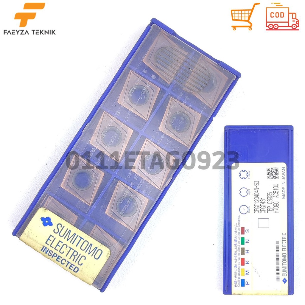 Inserción De Torno CPGT 120404 AC510U Cincel De Carburo Sumitomo No ...