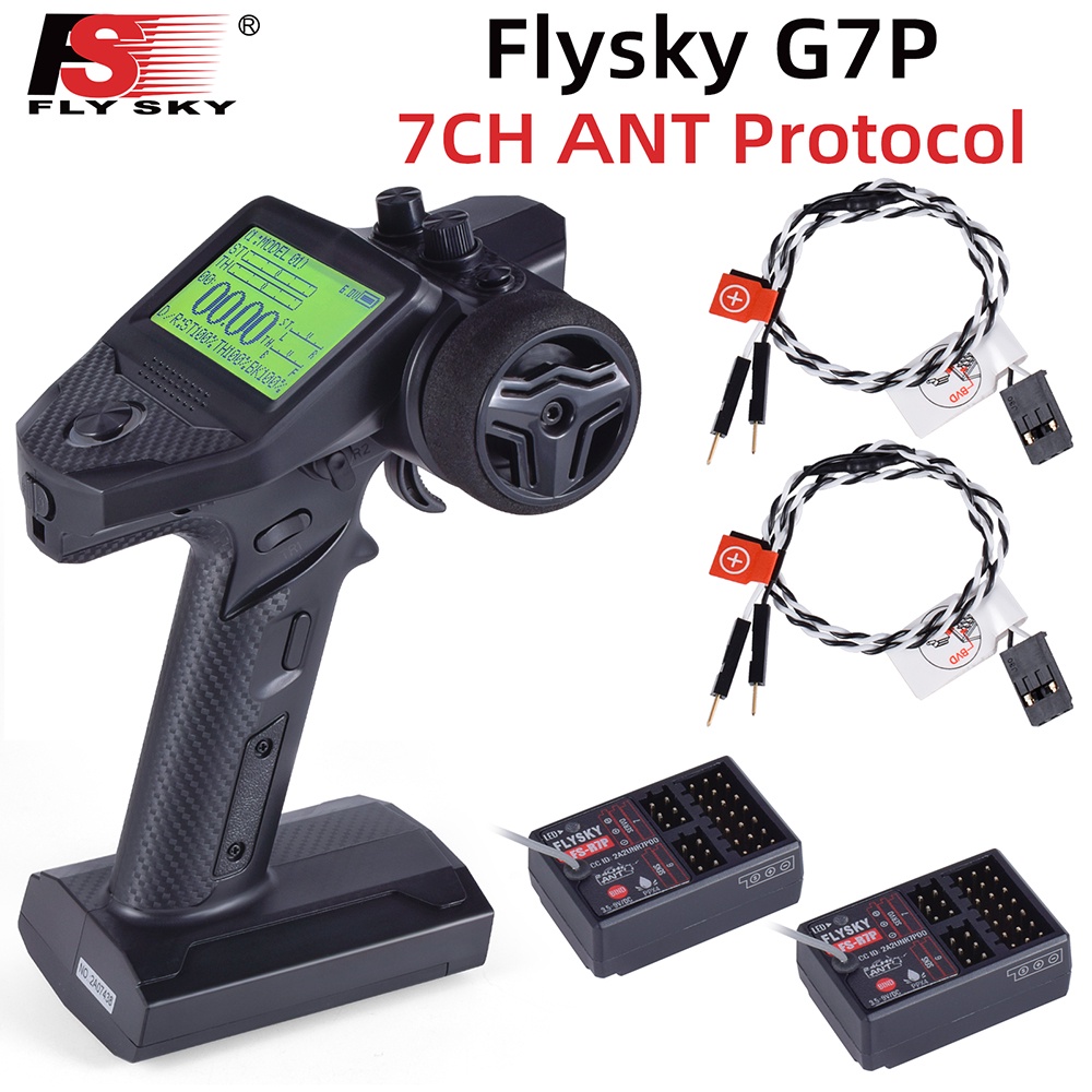 Flysky G7P RC Transmisor Y Receptor R7P FS-R7P 7CH 2.4Ghz Mando A Distancia Para Crawler Camión ...