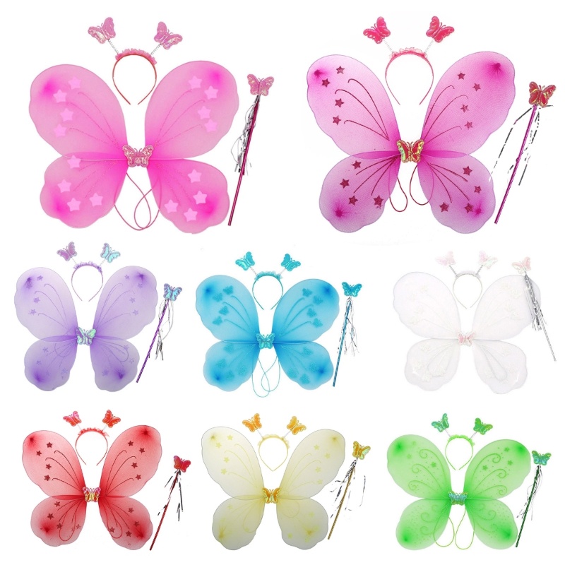 Mariposas Varita De Ala De Hadas Juego De Disfraces De Halloween ... Mariposas Varita De Ala De Hadas Juego De Disfraces De Halloween ...