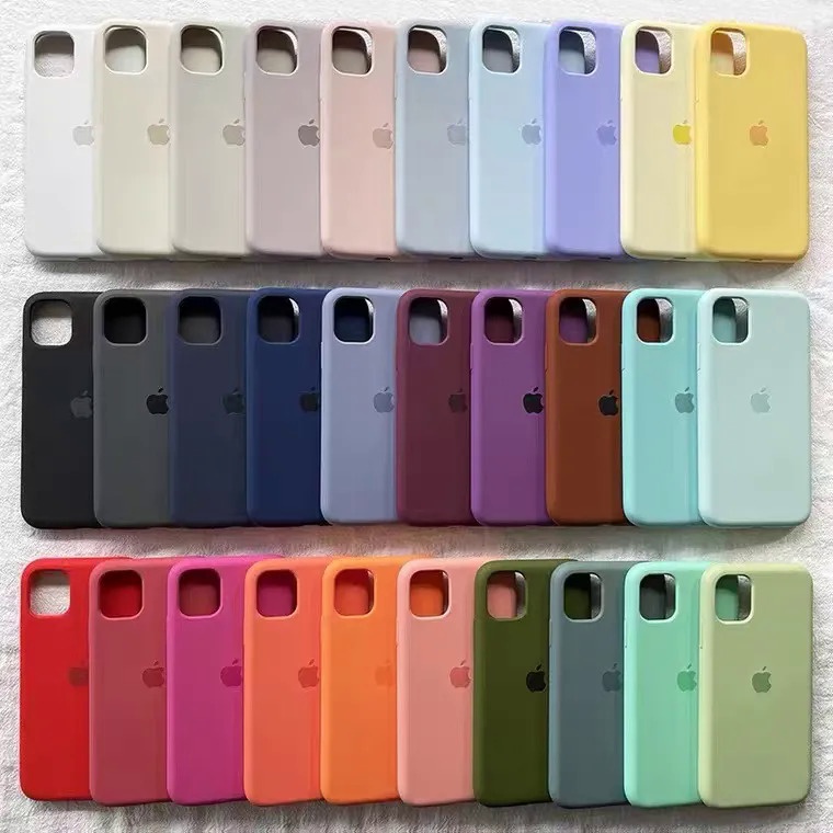 Funda De Silicona Suave Líquida De Lujo Para iPhone 13 Pro Max 13Pro ...