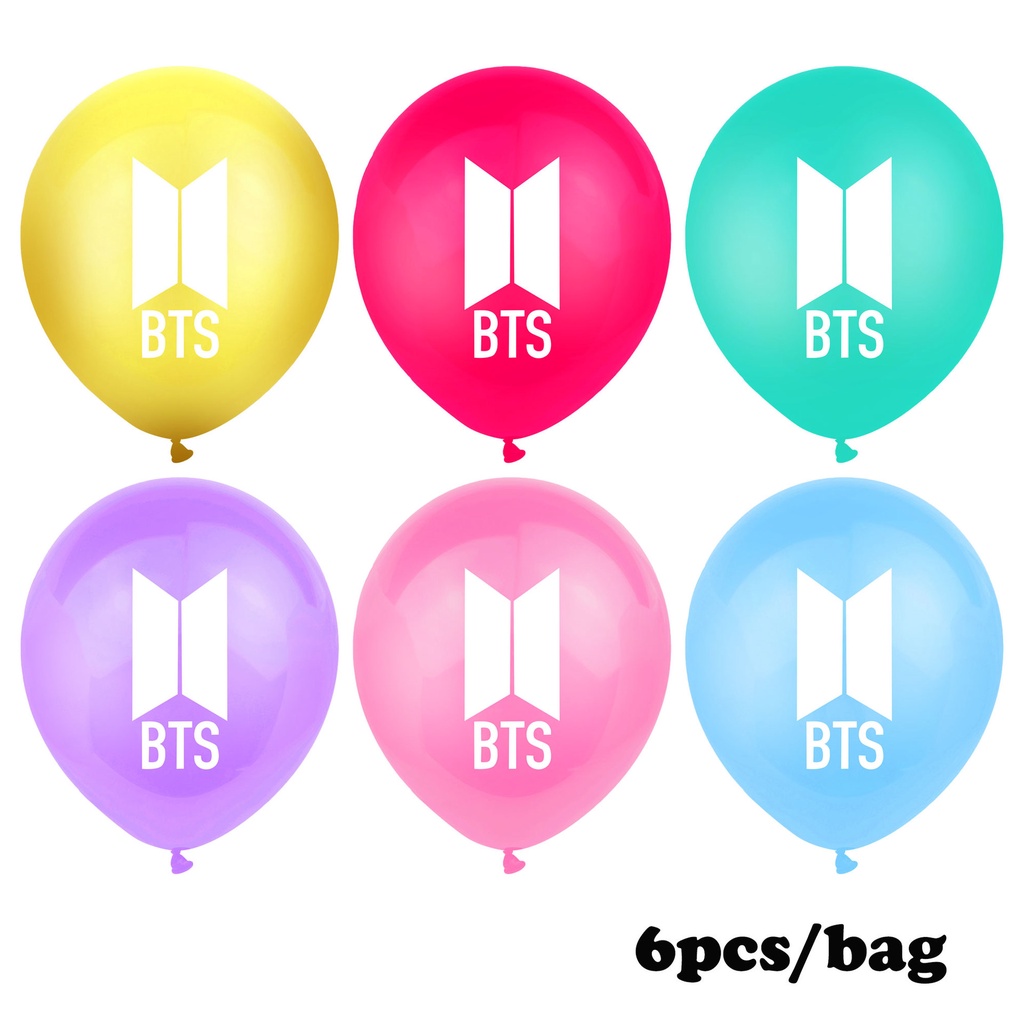BTS Tema Globo Compromiso Graduación Aniversario Cumpleaños Boda Globos ...