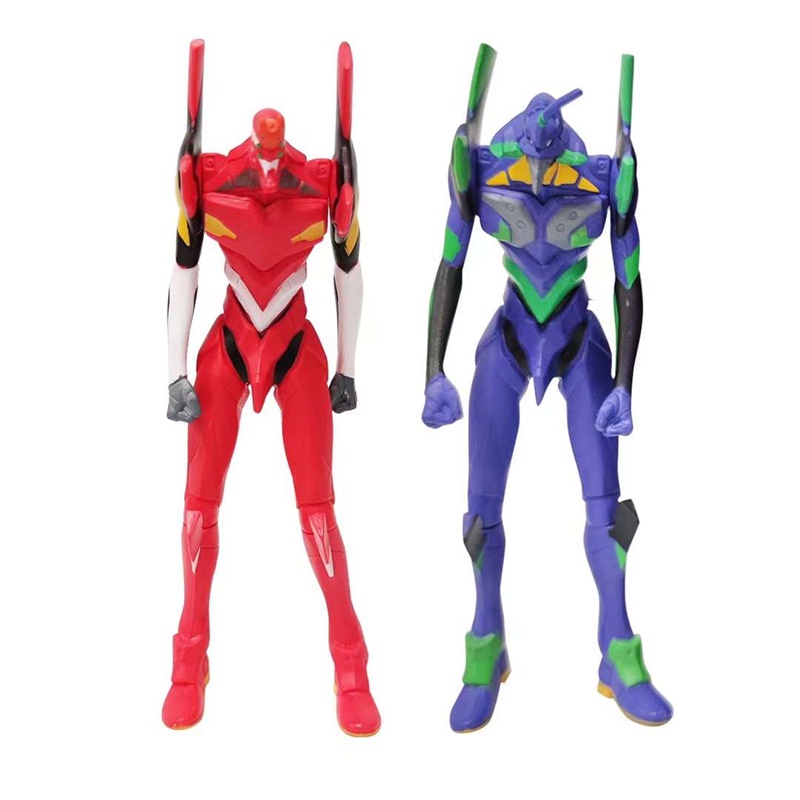 Neon Genesis Evangelion Eva-01 Test Type Eva-02 Production Model Anime ...