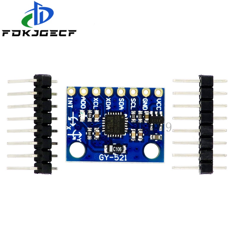 IIC I2C GY-521 MPU-6050 MPU6050 Sensores De Giroscopio Analógico De 3 ... IIC I2C GY-521 MPU-6050 MPU6050 Sensores De Giroscopio Analógico De 3 ...