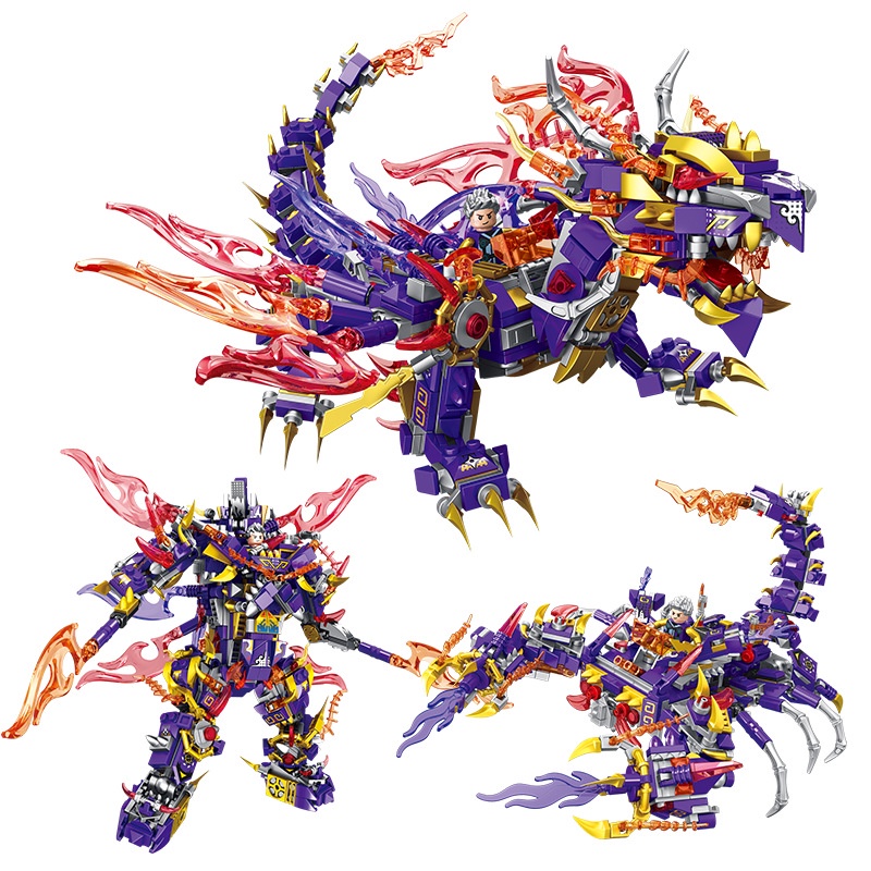 Ninjago Phantom Snake Mecha Block Brick Warcraft Python Demon Dragon ...