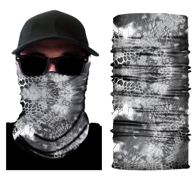 Anti Polvo UV Buff Bandana Turbante Cabeza Bufanda Cara Motocicleta ...