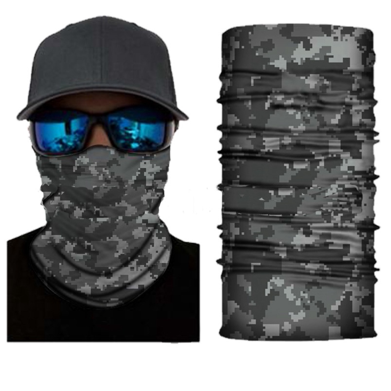Anti Polvo UV Buff Bandana Turbante Cabeza Bufanda Cara Motocicleta ...