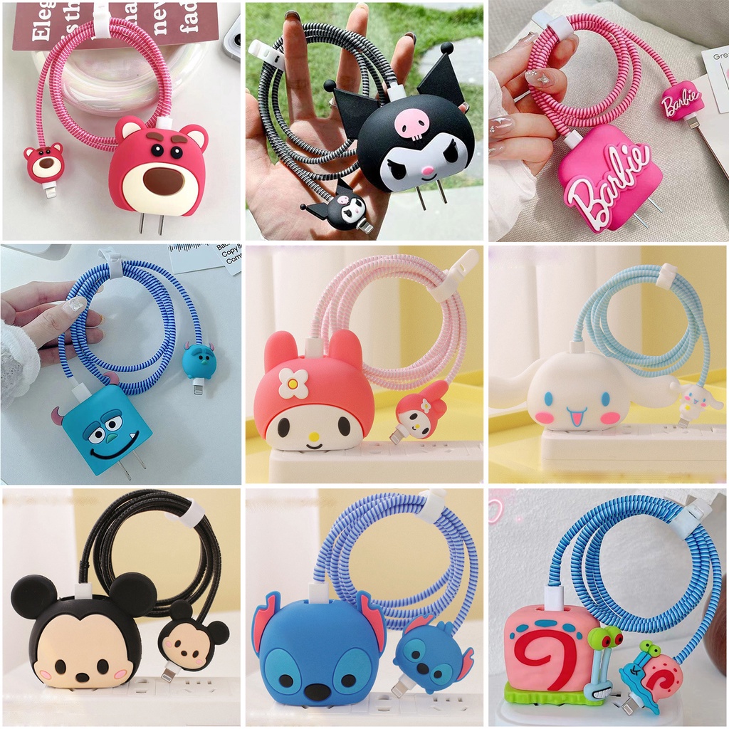 3 Piezas Disney Mickey Minnie Stitch Marvel Spider Man Batman Protector ...