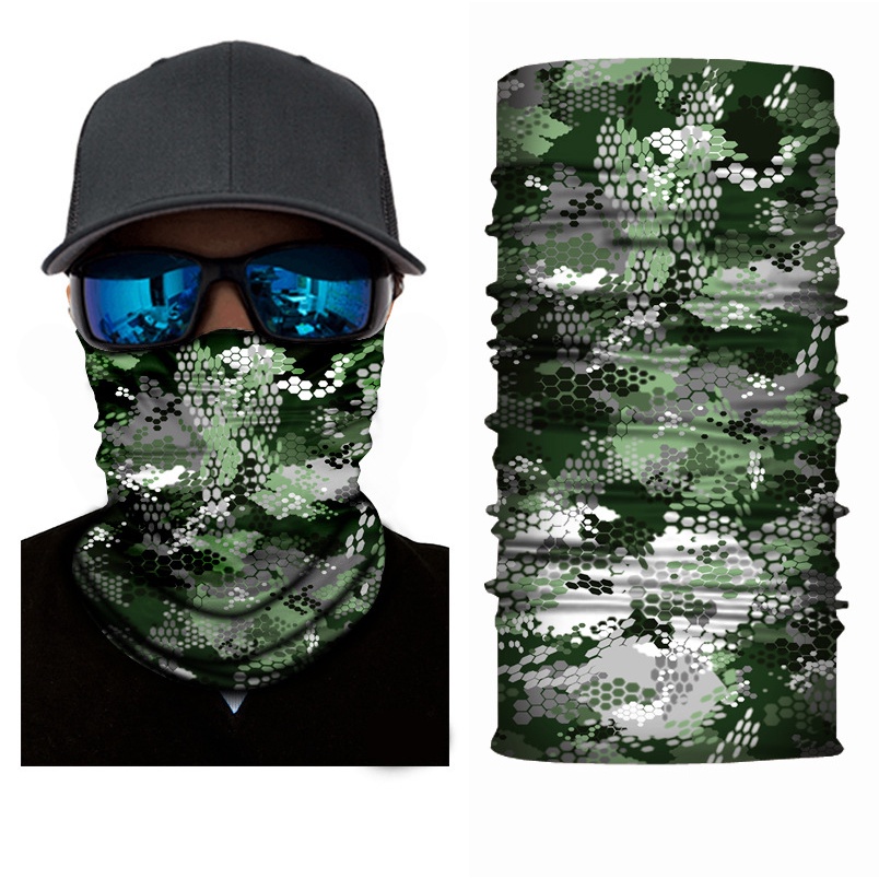 Anti Polvo UV Buff Bandana Turbante Cabeza Bufanda Cara Motocicleta ...