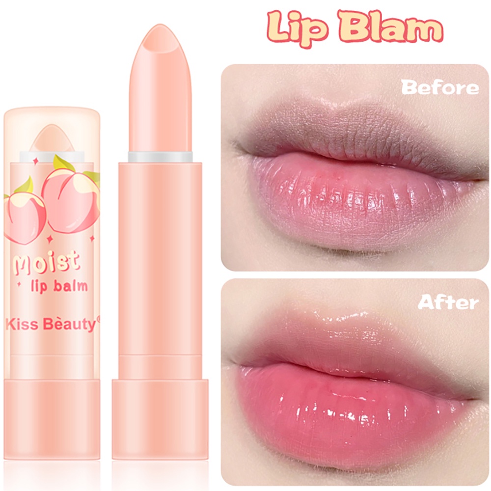 Bálsamo Labial Húmedo Melocotón Sabor , Hidratante Para El Cuidado De ...
