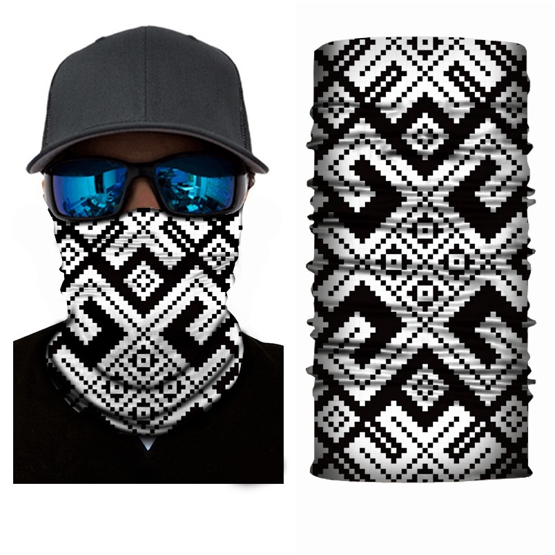 Anti Polvo UV Buff Bandana Turbante Cabeza Bufanda Cara Motocicleta ...