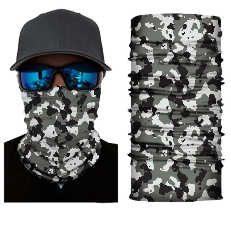 Anti Polvo UV Buff Bandana Turbante Cabeza Bufanda Cara Motocicleta ...