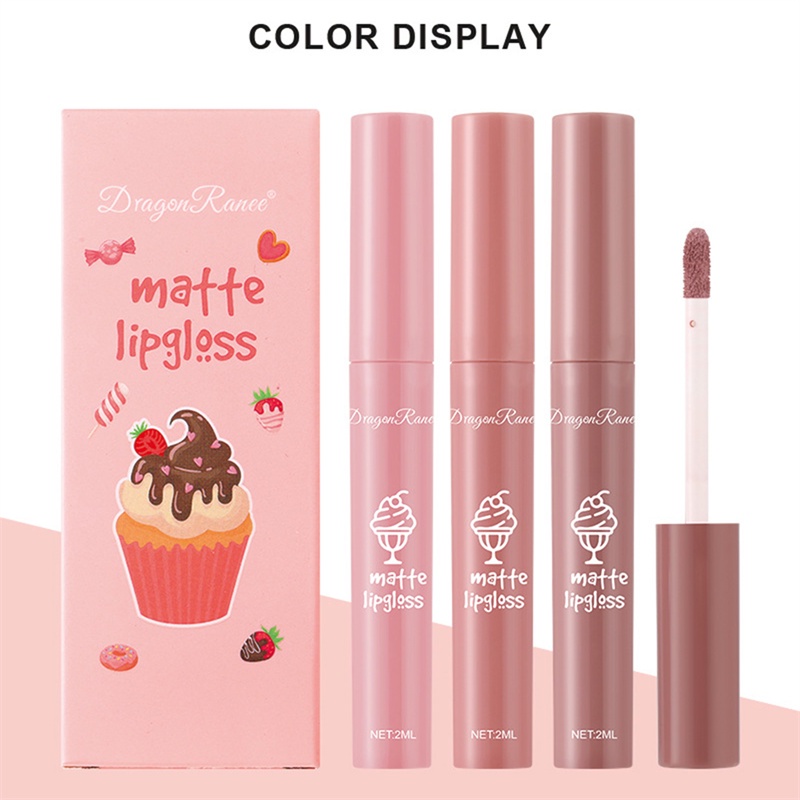3 Unids/Lotes Sailor Moon Mate Brillo De Labios Maquillaje Coreano Set ...