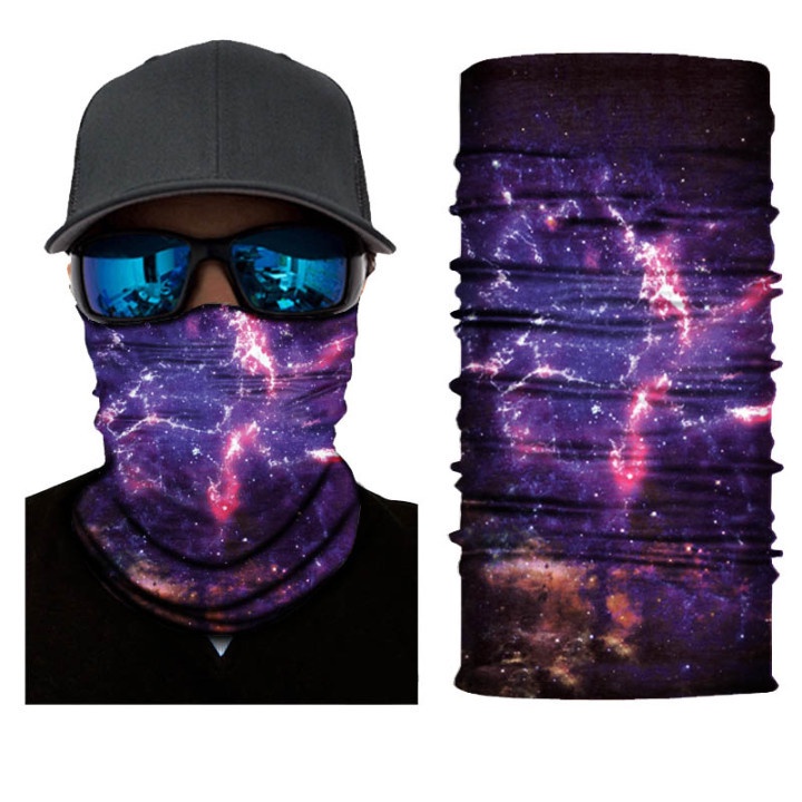 Anti Polvo UV Buff Bandana Turbante Cabeza Bufanda Cara Motocicleta ...