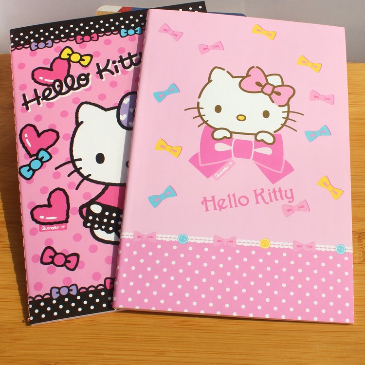 Hello Kitty Hello Kitty Cuaderno 25k Bloc De Notas De Dibujos Animados ...