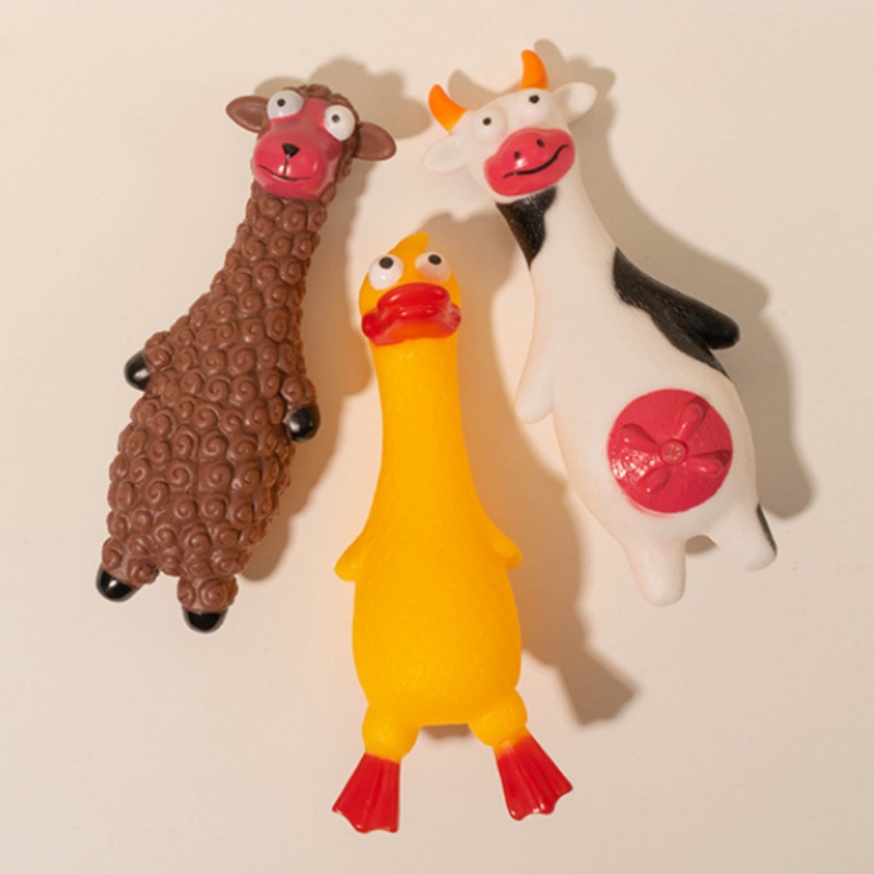 Juguete De Pegamento Para Perros De Vaca Mianyang Pato De Dibujos ...