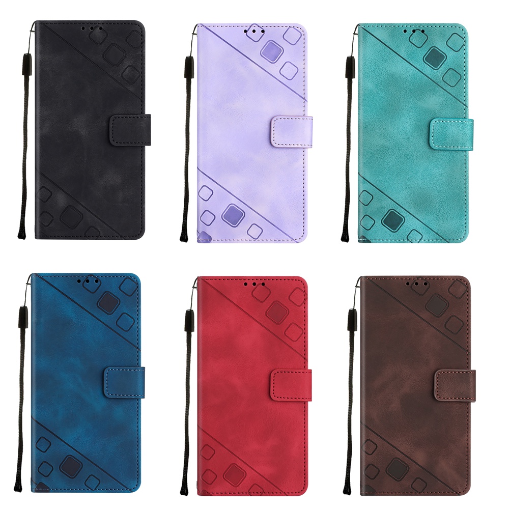 Funda De Piel Con Textura Suave Para Samsung Galaxy A54 5g 2023 Con