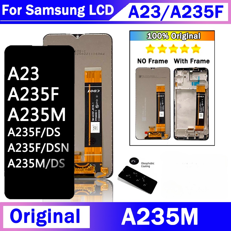 6.6 LCD Para Samsung Galaxy A23 A235F A235M A235 SM-A235F/DS Pantalla ...