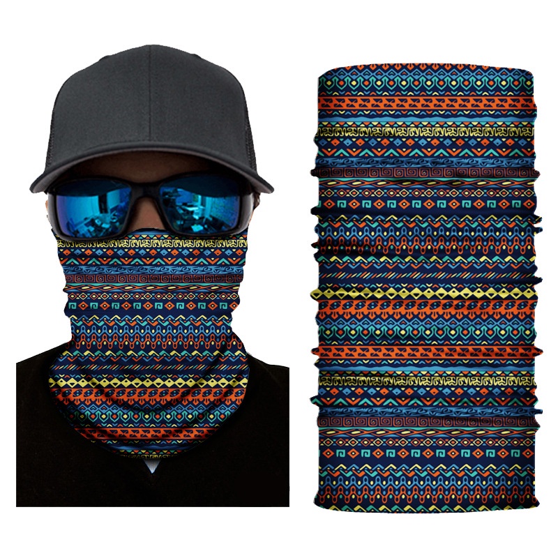 Anti Polvo UV Buff Bandana Turbante Cabeza Bufanda Cara Motocicleta ...