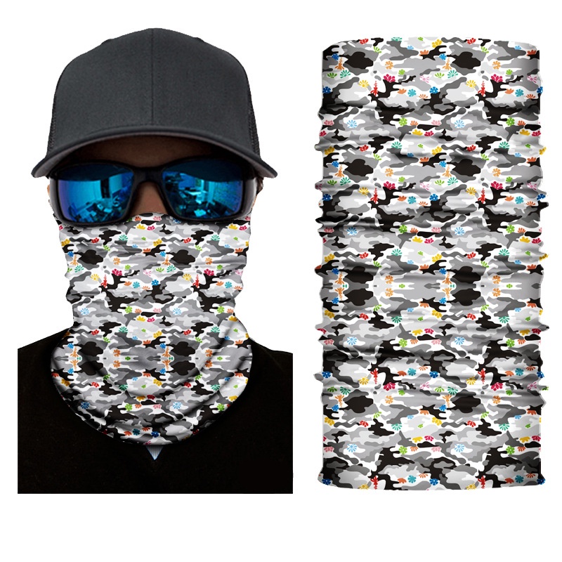 Anti Polvo UV Buff Bandana Turbante Cabeza Bufanda Cara Motocicleta ...
