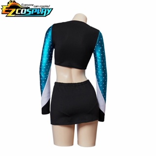 Uniforme De Animadora De Euphoria Maddy Traje De Manga Larga Crop Top ...