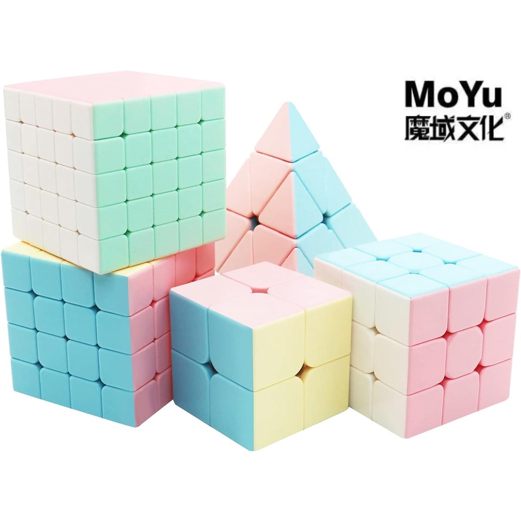 MoYu Cubo Mágico 2x2 3x3 4x4 5x5 Pyraminx Macaron Speed Cube Puzzles ...