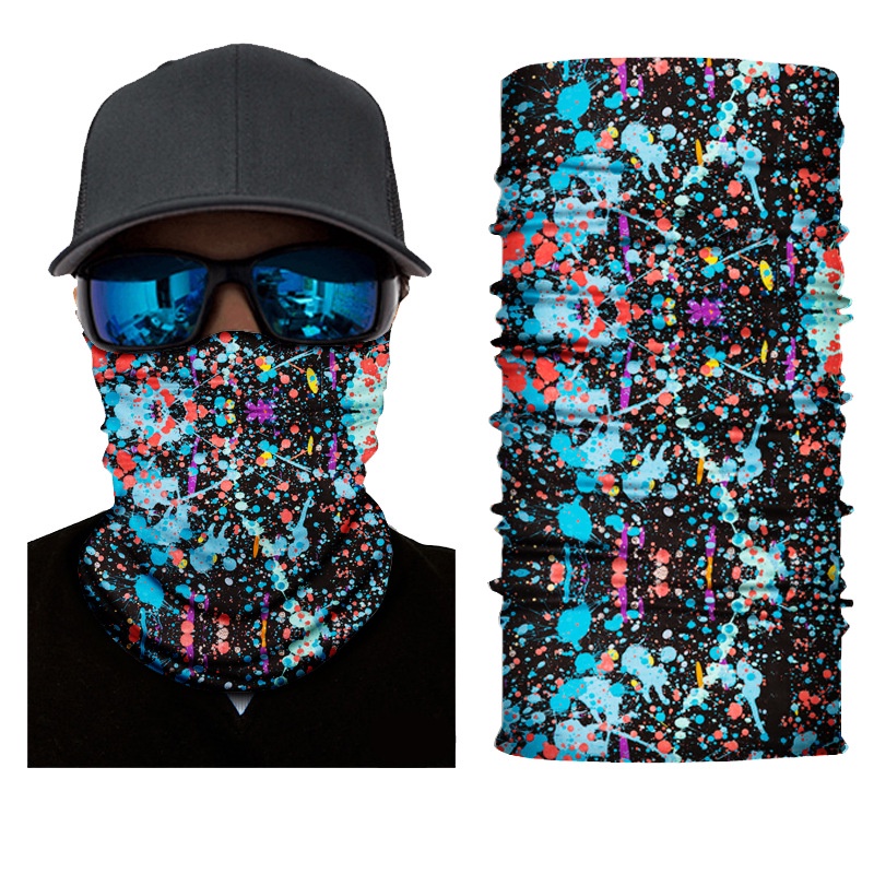 Anti Polvo UV Buff Bandana Turbante Cabeza Bufanda Cara Motocicleta ...