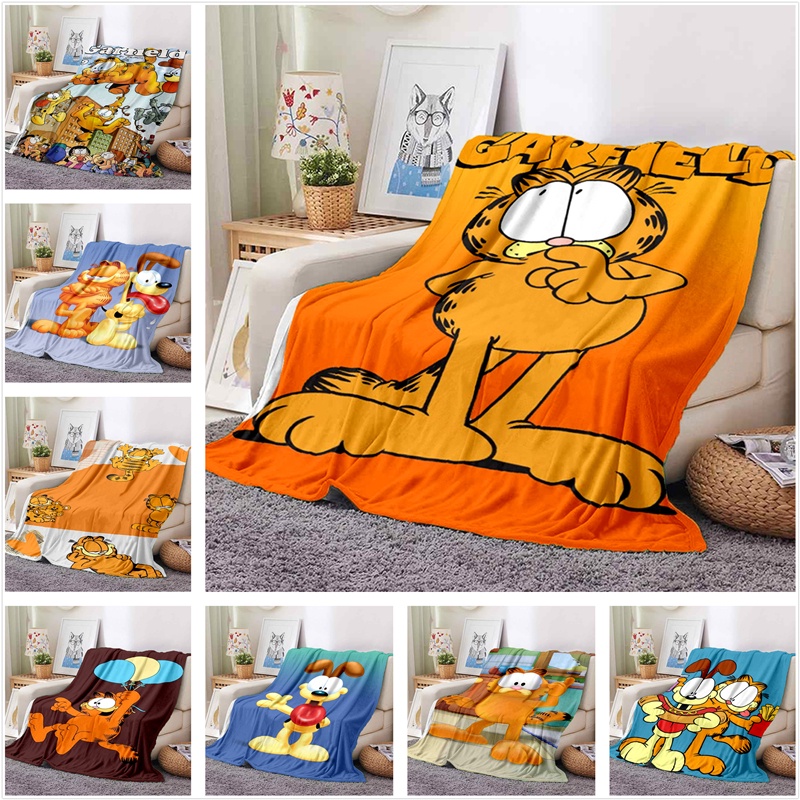 Garfield cartoon animation Película Manta Sofá Oficina Siesta Aire ...