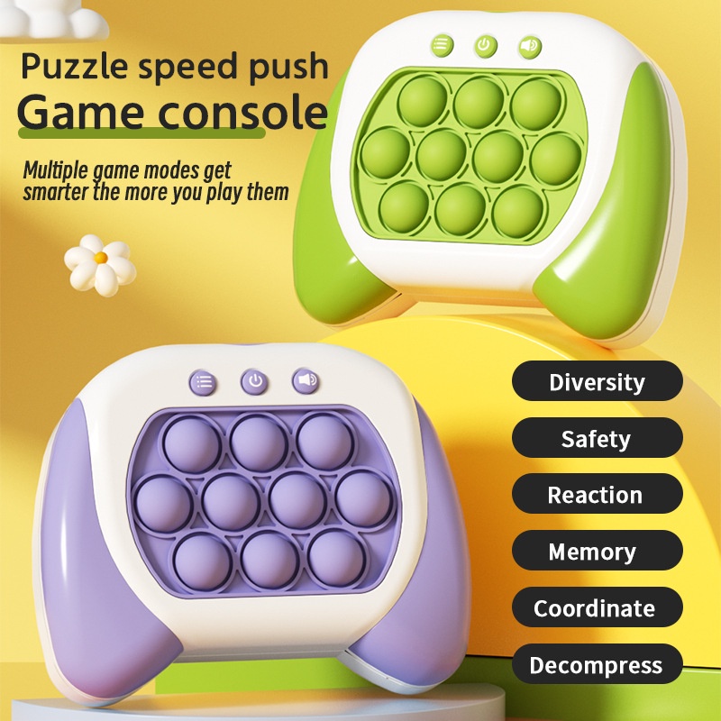 Pop It Pro Quick Push Bubbles Juego Consola Serie Juguetes Divertidos ...