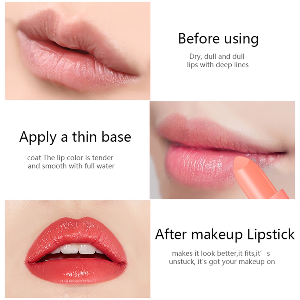 Bálsamo Labial Húmedo Melocotón Sabor , Hidratante Para El Cuidado De ...