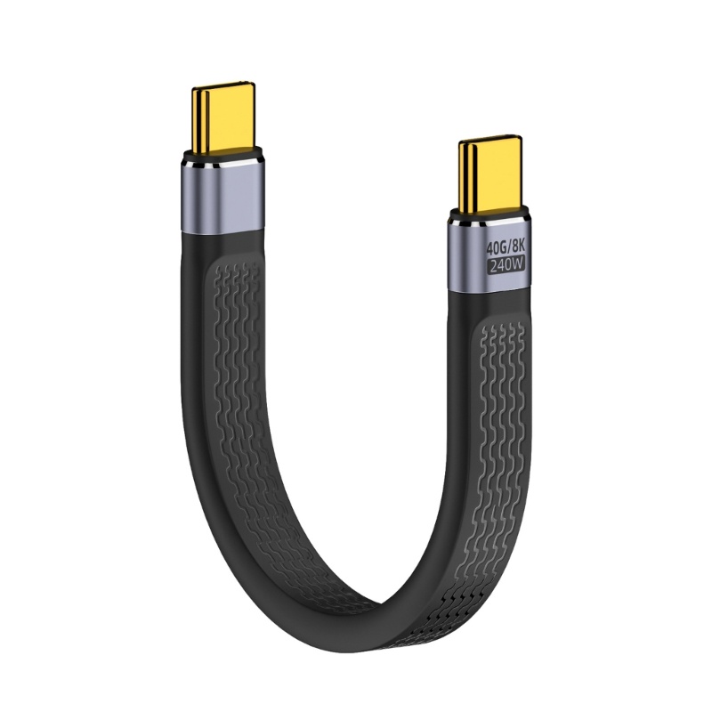 bo Cable USB-C Macho A 240W Carga Rápida 8K De Vídeo 13cm 5 12in ...